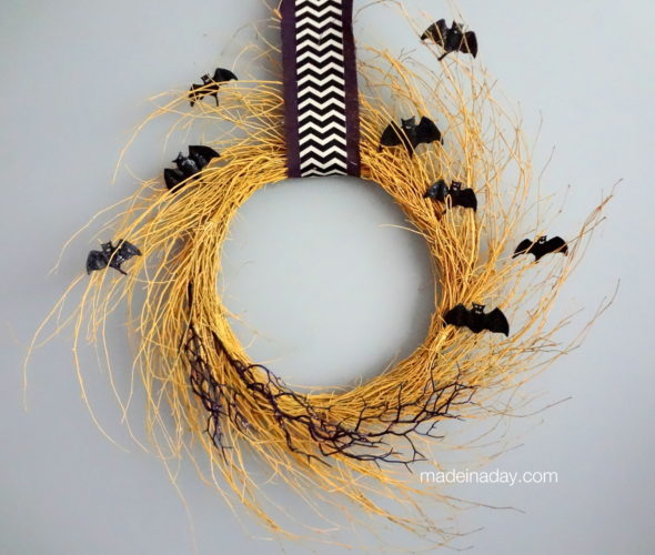 Harvest Pumpkin Autumn Wispy Wreath