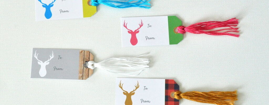 Deer Gift Tags FREE Printable