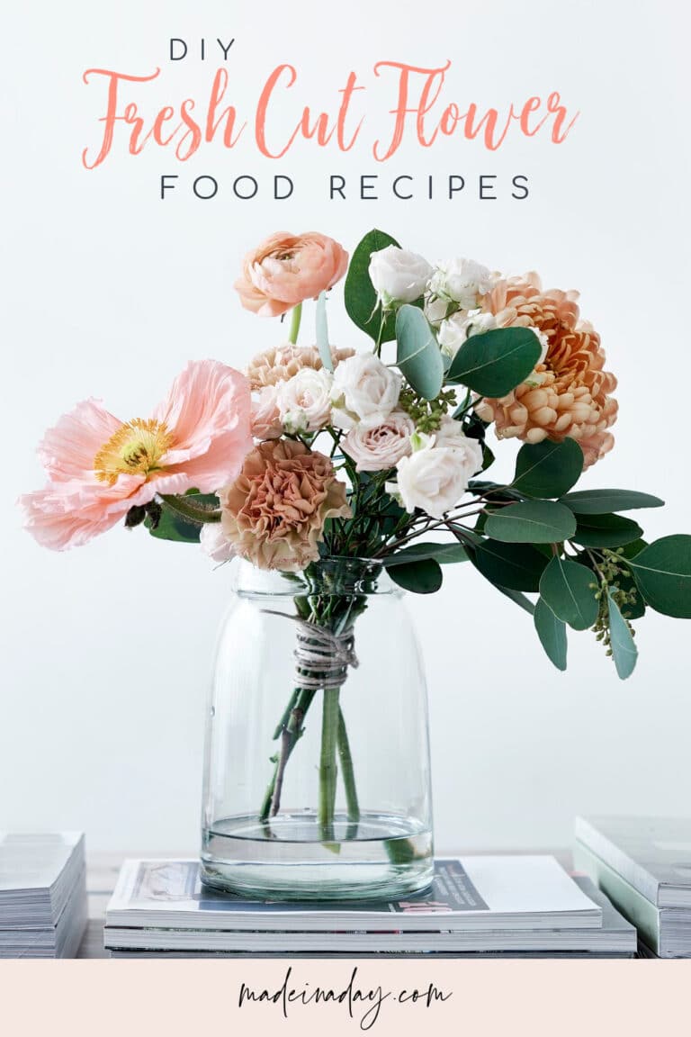 DIY Cut Flower Food Recipes & Tips