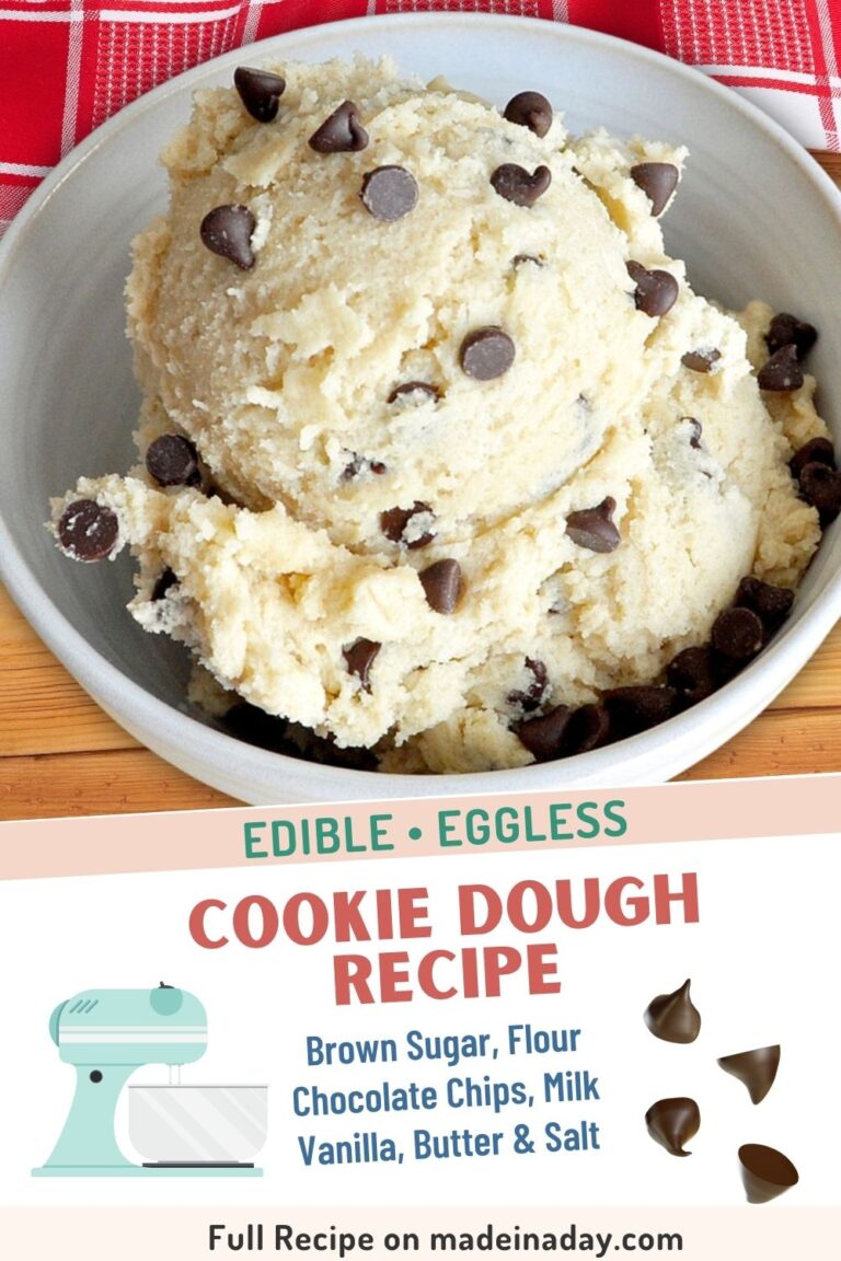Perfect Eggless Edible Cookie Dough Recipe