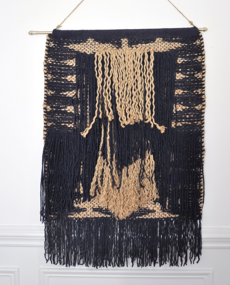 How To Make A DIY Large Tapestry: No Weave