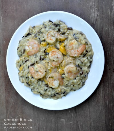Shrimp Wild Rice Casserole