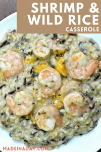 Shrimp Wild Rice Casserole