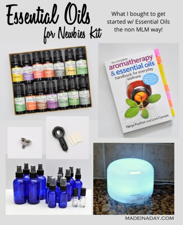 Essential Oils Starter Kit For Beginners