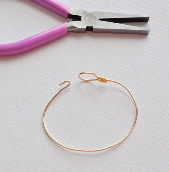 DIY Wire Wrapped Bangles