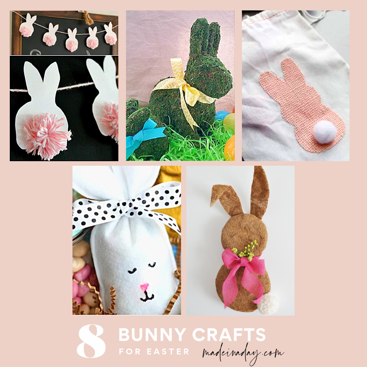 8 Sweet Bunny Crafts For Easter