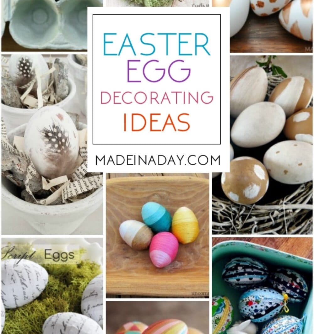 Easter Egg Decorating Ideas For Home Decor | Made In A Day