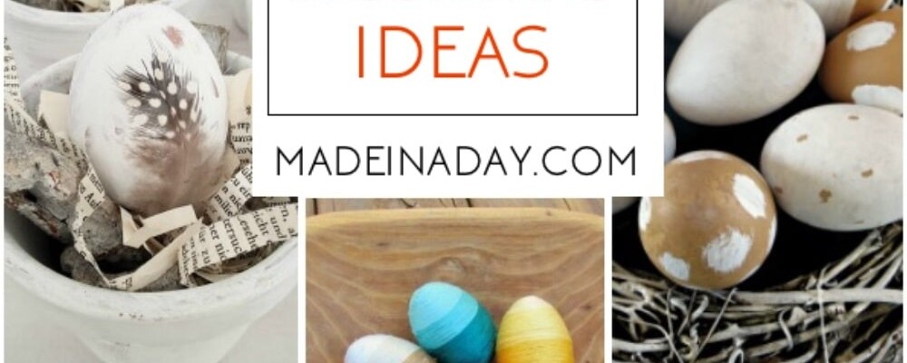 Easter Egg Decorating Ideas For Home Decor | Made In A Day