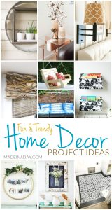 Unique Trends In DIY Home Decor