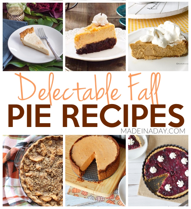 Delectable Fall Pie Recipes