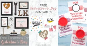 Super Cute Printable Valentines For Valentines Day | Made In A Day