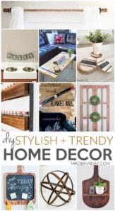 Stylish + Trendy DIY Home Decor Ideas