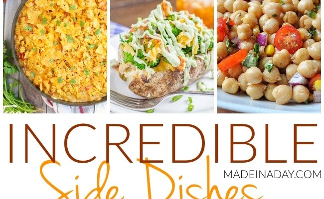 The Best Incredible Side Dishes For A Meal | Made In A Day