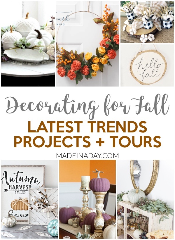 Latest Trends Fall Home Tours + Projects