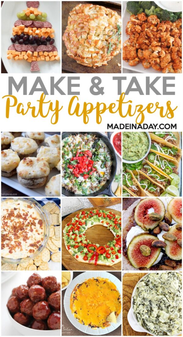 Easy Make & Take Party Appetizers