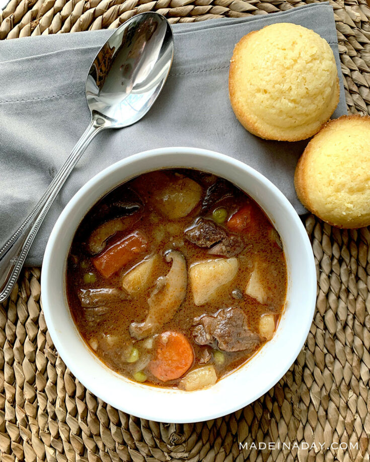 Rich And Hearty Pressure Cooker Beef Stew Made In A Day