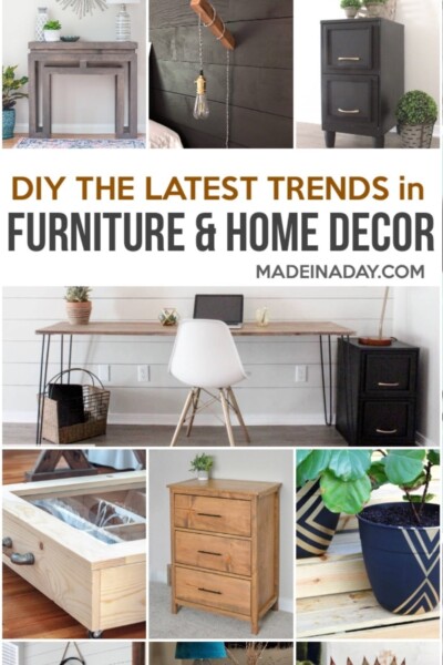 DIY Furniture And Home Decor Projects For Every Style