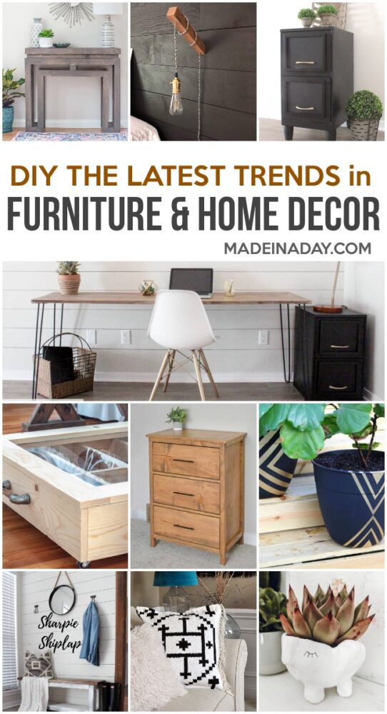 Fun Trendy Home Decor Project Ideas