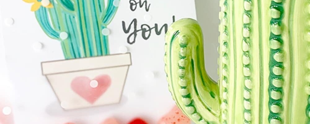 Cactus Valentine Card Printables | Made In A Day