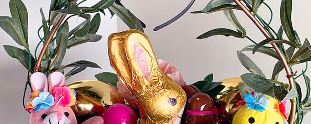 Charming Boho Style Woodland Easter Basket | Made In A Day