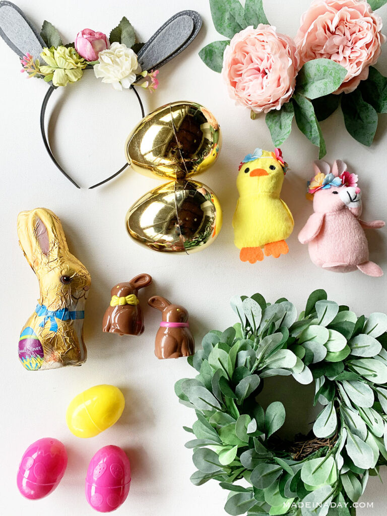 Charming Boho Style Woodland Easter Basket