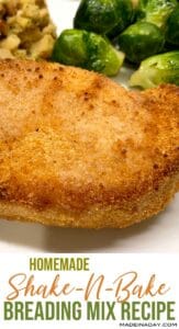 Homemade Shake N Bake Breading Mix