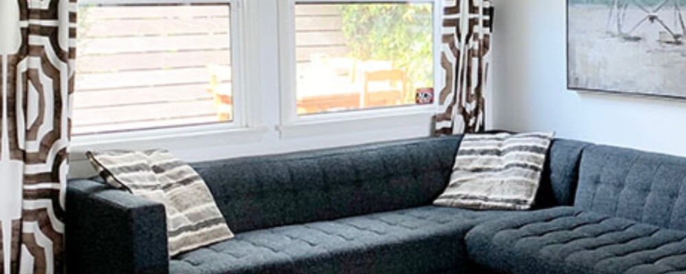 Modern Surf Shack Chic Living Room | Made In A Day