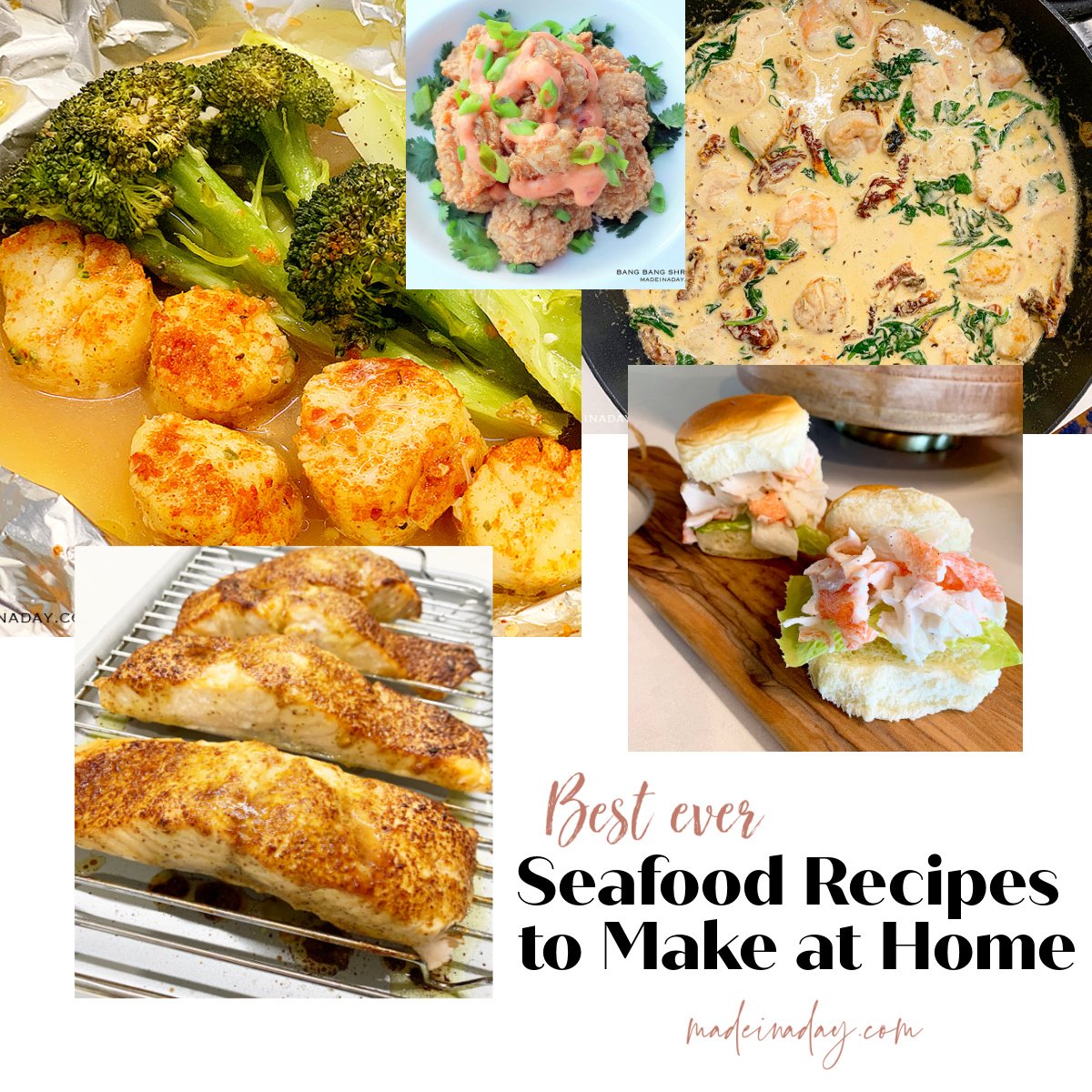 Fancy Seafood Dinner