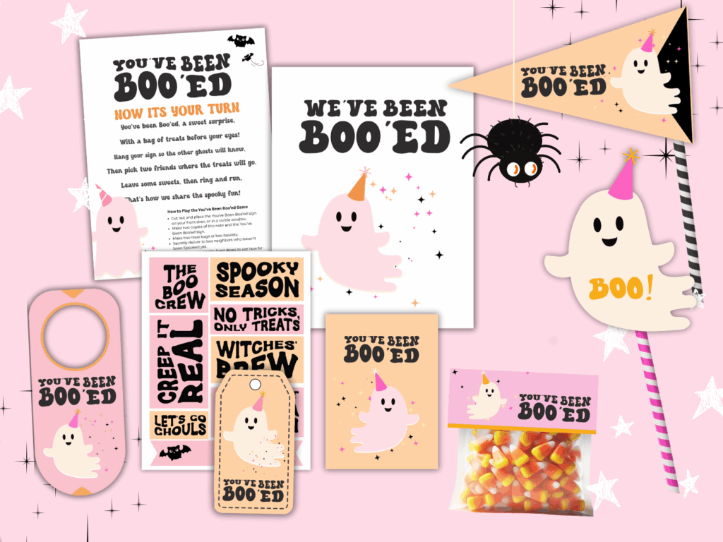 You've Been Booed Halloween Printable Treat Game