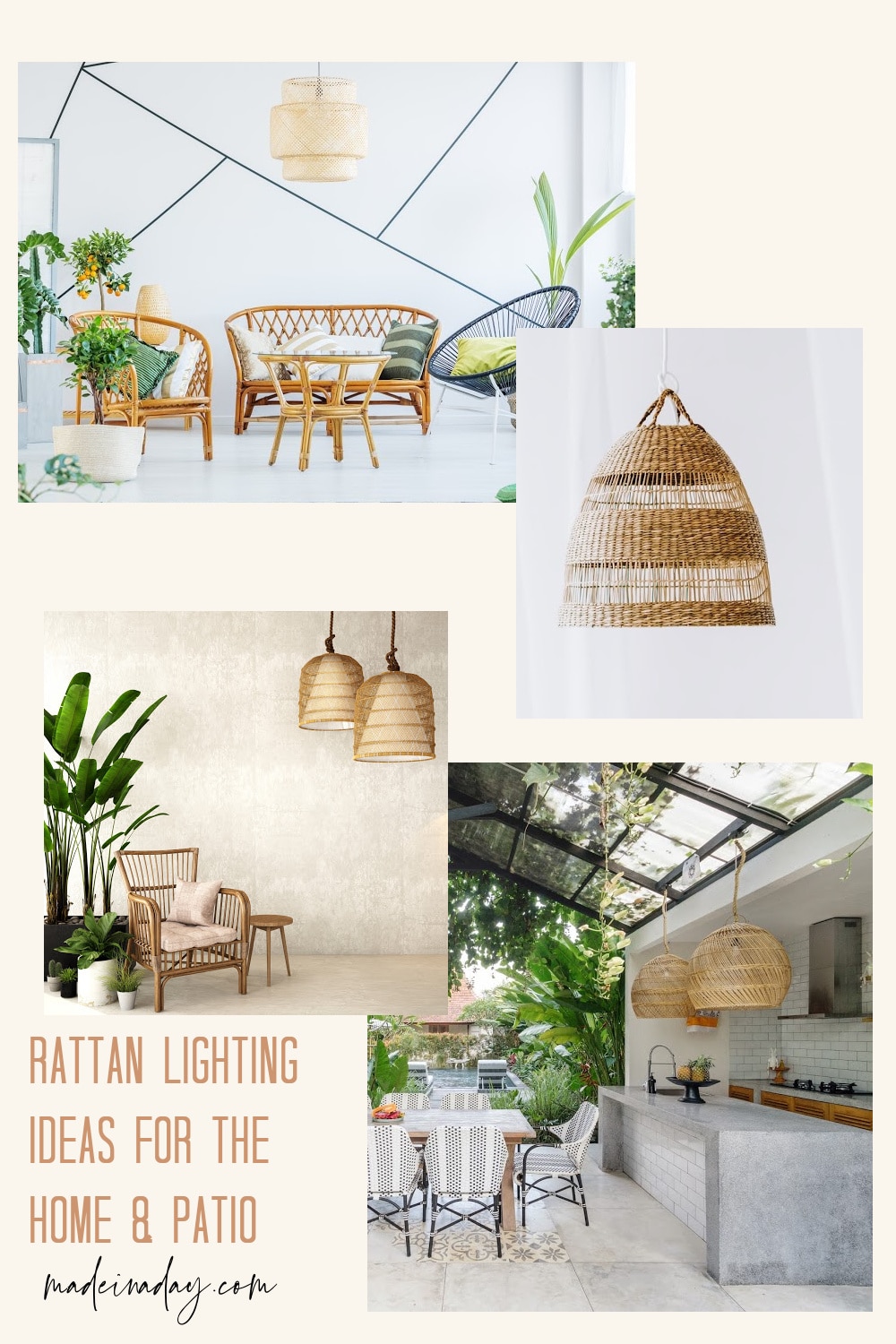 Fun Urban Decorating With Rattan Furniture And Decor