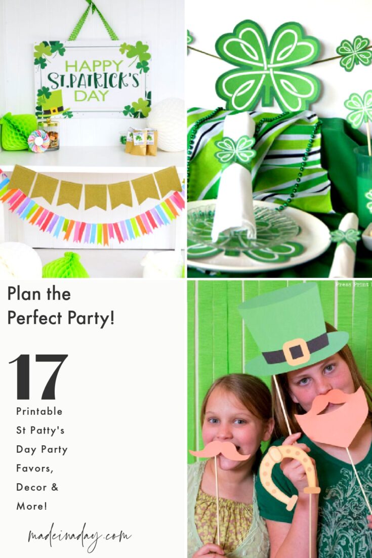 Printable St Patty's Day Party Ideas