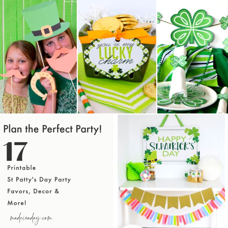 Printable St Patty's Day Party Ideas
