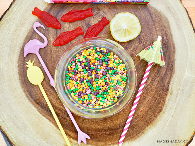 Refreshing Seagrams Calypso Colada Fishbowl Cocktail