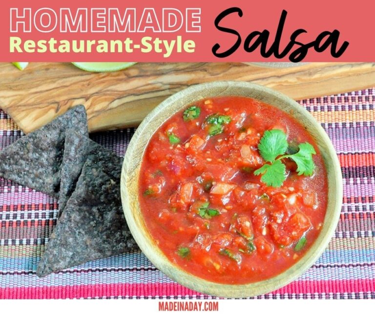 Irresistible Homemade Restaurant Salsa