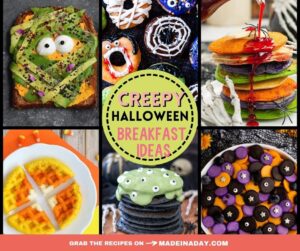 24 Cute & Spooky Halloween Breakfast Ideas