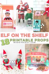 26+ Printable Elf On The Shelf Props