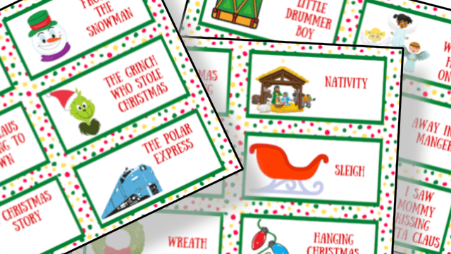 Christmas Party Games For Adults And Kids With Printables