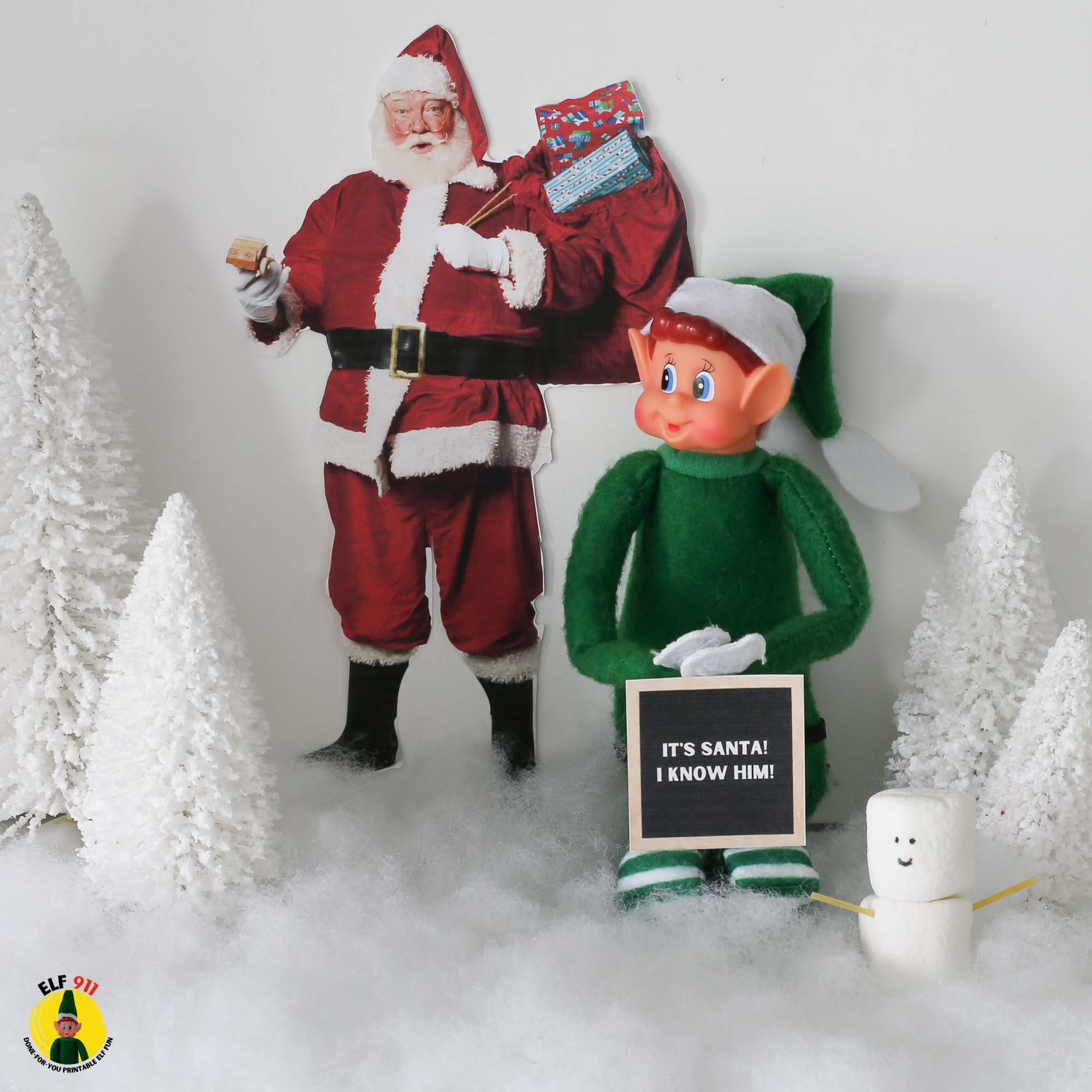 18 Printable Elf On The Shelf Props | Made In A Day