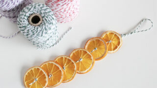 24 Dried Orange Slices For Holiday Decor