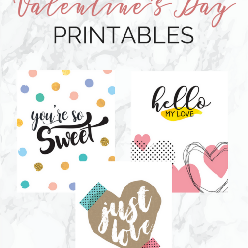 Super Cute Printable Valentines For Valentines Day