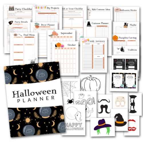 Halloween Planner Sets