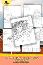 Farm Animals Coloring Pages | Made In A Day
