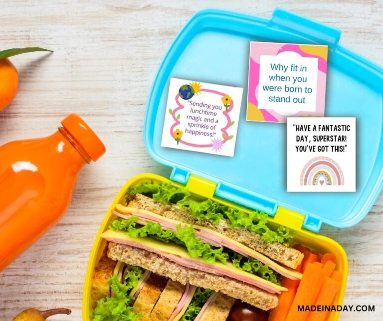 Cute Lunch Box Notes And Sayings
