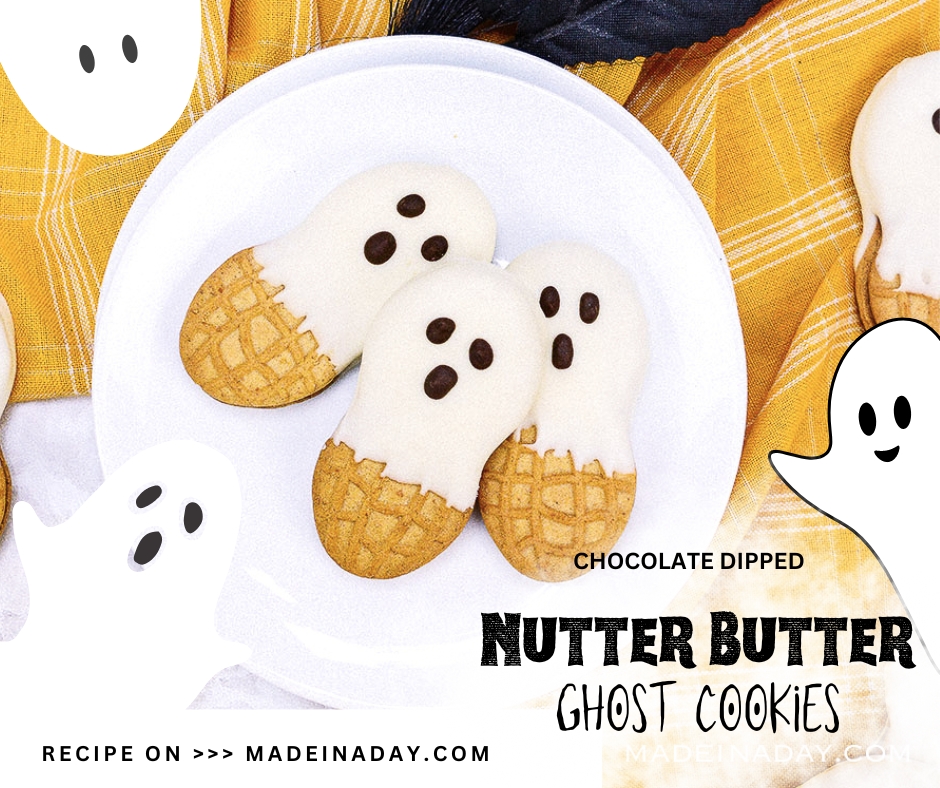Nutter Butter Ghost Cookies Recipe