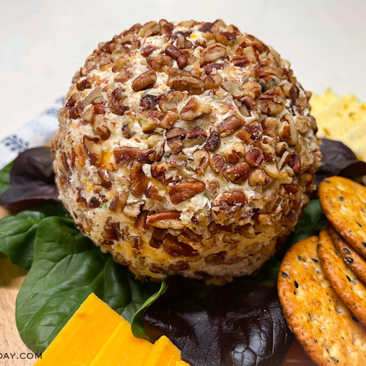 Loaded Ranch Bacon Cheese Ball | Made In A Day
