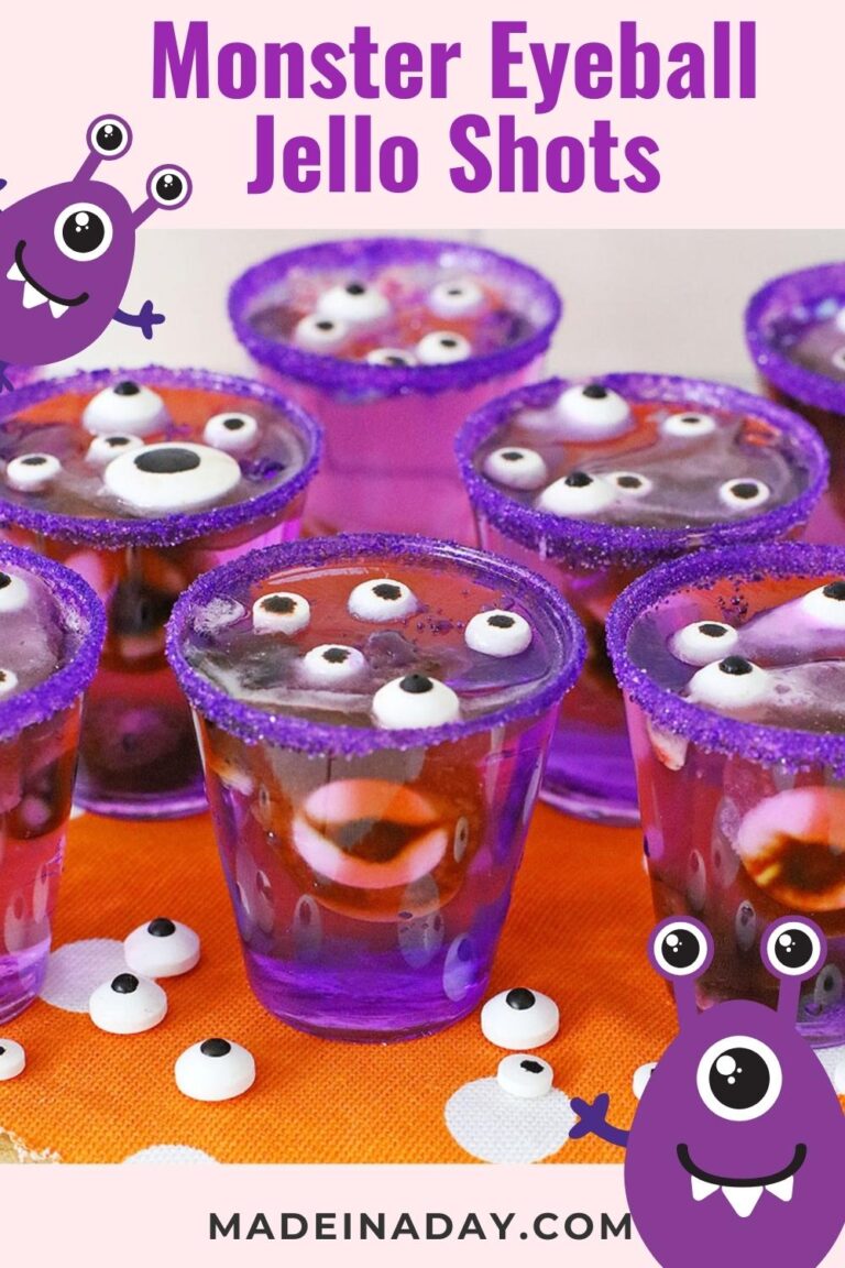 Monster Eyeball Halloween Jello Shots