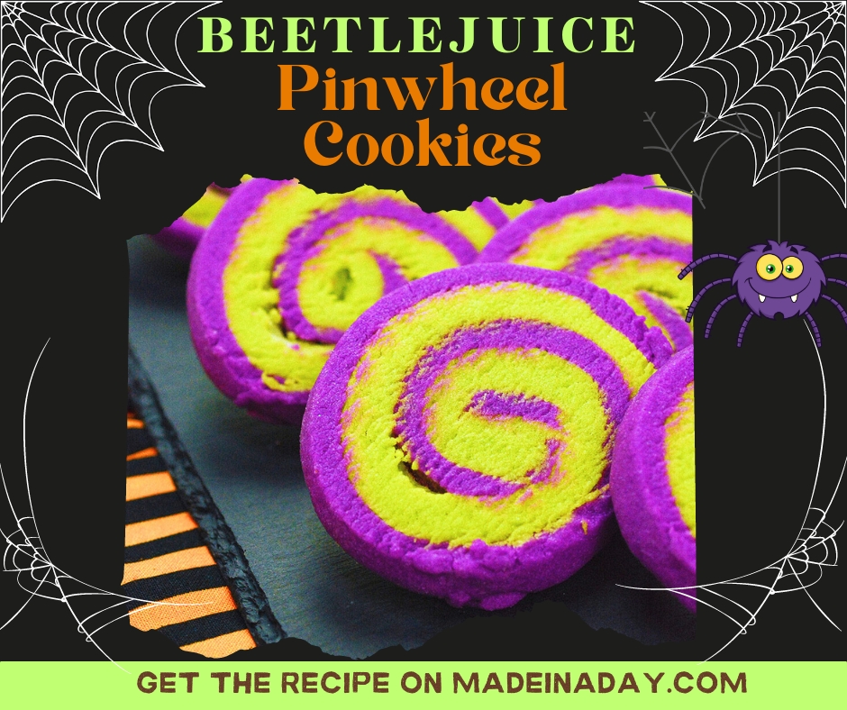 Beetlejuice Pinwheel Cookies Recipe