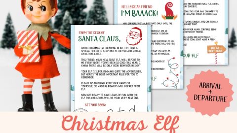 24 Elf On The Shelf Letter, Ideas And Calendars
