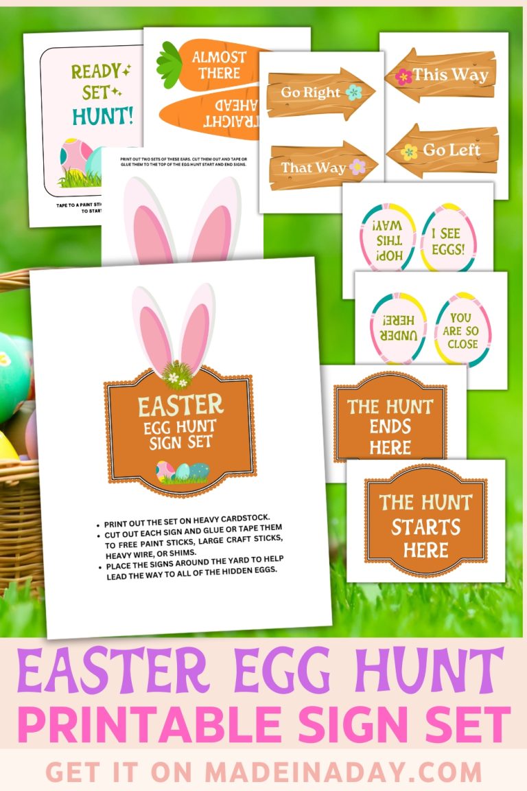 Printable Easter Egg Hunt Kit
