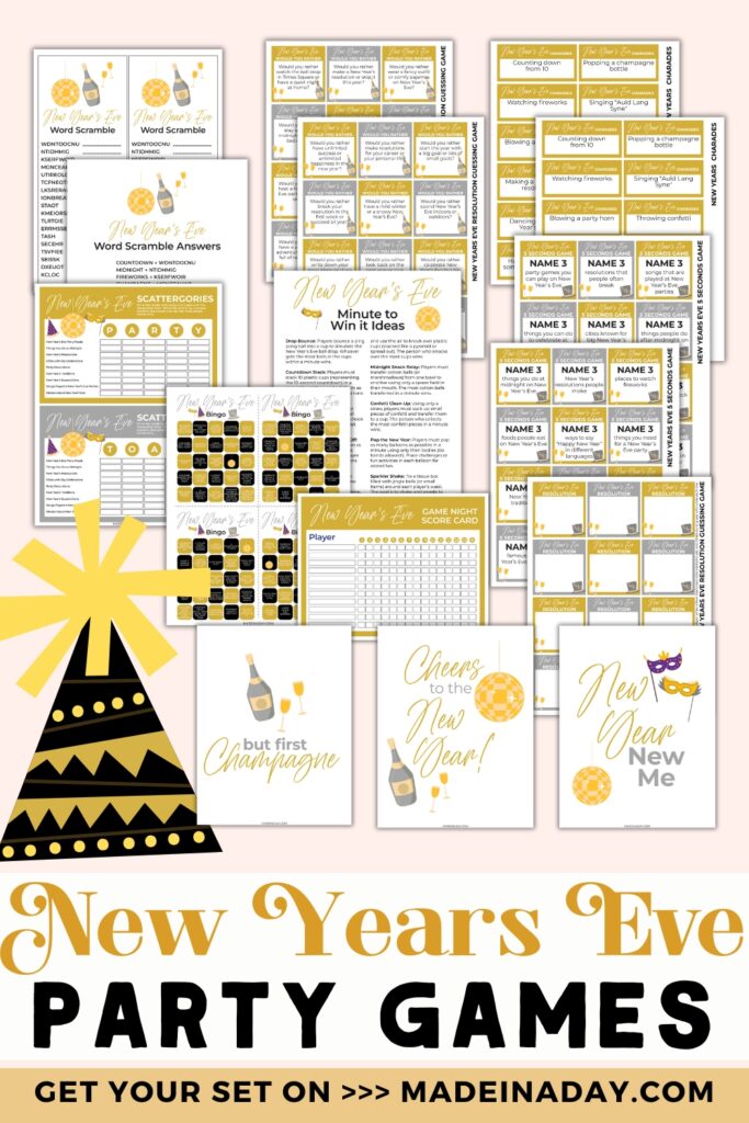 50 Sheets A4 Paper Game New York New Year’s Eve Fireworks Party Cruise ...